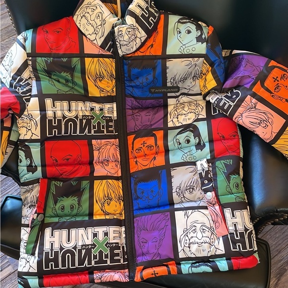Manga | Jackets & Coats | Hunterxhunter Puffer Jacket Hxh | Poshmark